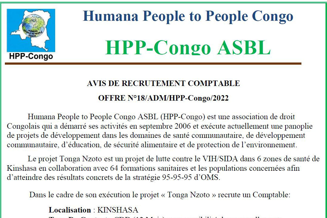 AVIS DE RECRUTEMENT COMPTABLE | Nos Offres